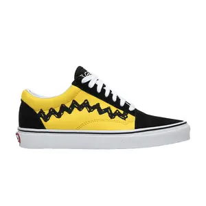 VANS Peanuts X Old Skool 'charlie Brown' Sneakers - Yellow