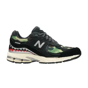 NEW BALANCE Bape X 2002r 'apes Together Strong Camo' Sneaker - Black