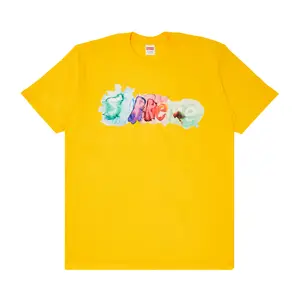 Supreme Watercolor Tee - Yellow