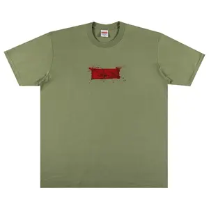 Supreme Ralph Steadman Box Logo Tee 'light Olive