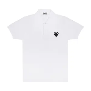 Play Comme Des Garcon Polo T-shirt - White