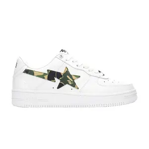 A BATHING APE Wmns Bapesta 'abc Camo Green' 2022 - White