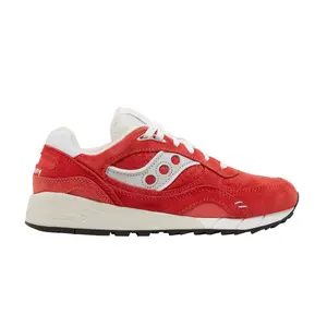 Saucony Shadow 6000 Premium Suede Sneakers - Red