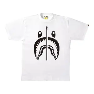 BAPE Bicolor Shark Tee - White