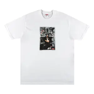 Supreme X Lady Pink Tee - White