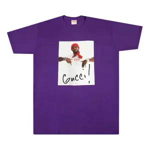 Supreme Gucci Mane Tee - Purple