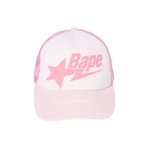 A BATHING APE Sta Mesh Cap - Pink