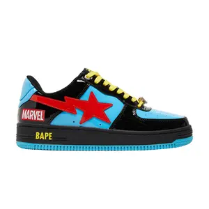 A BATHING APE Marvel X Sta Widow' Sneakers - Black