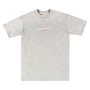 Supreme Classic Logo Tee 'heather - Grey