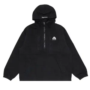 Supreme X Nike Acg Denim Pullover - Black