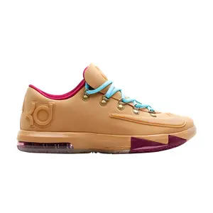 Nike Kd 6 Ext Qs Gum Sneakers - Tan