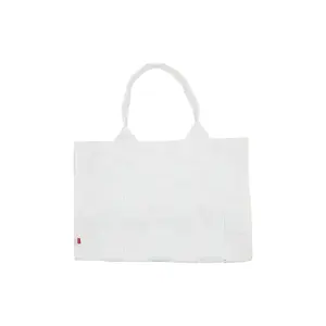Supreme Woven Large Tote - White