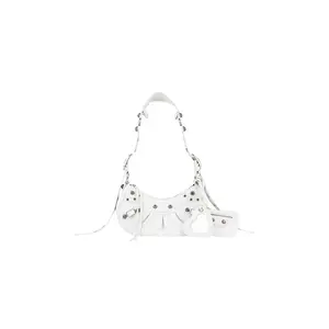 Balenciaga Xs Le Cagole Shoulder Bag - White