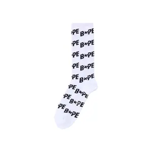 A BATHING APE Sta Socks - White