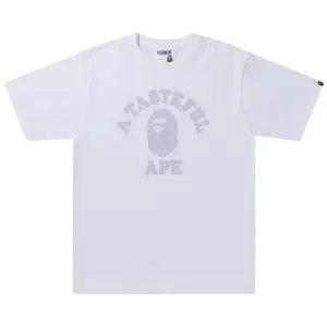 A BATHING APE X Jjjjound College Tee - White