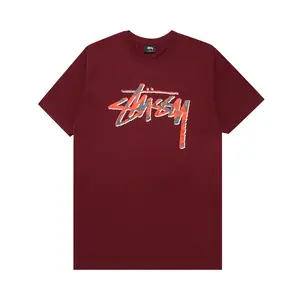 StÜssy Paisley Stock Tee - Red