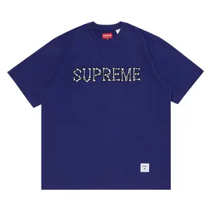 Supreme Bones Short-sleeve Top 'dark Royal - Blue