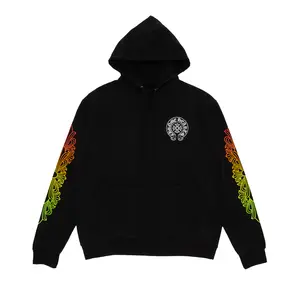 Chrome Hearts Floral Sleeve Gradient Made In Hollywood Hoodie