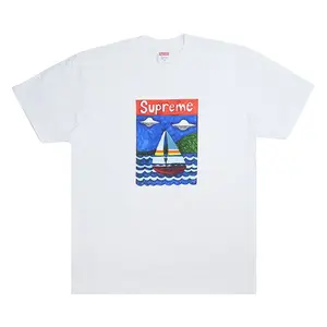 Supreme Sailboat Tee - White