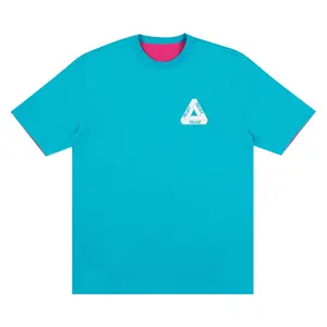 PALACE Reverso T-shirt /magenta - Teal