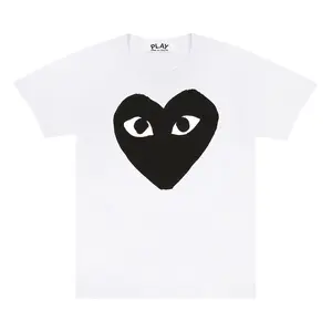Play Comme Des Garcon Black Heart T-shirt - White