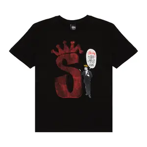 StÜssy Crown Livin' Tee - Black