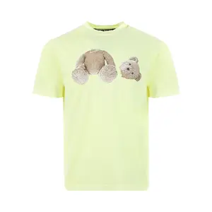 Palm Angels Bear Classic Tee 'yellow Fluorescent' Yellow