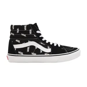VANS Sk8-hi Allover Logo Sneakers - Black