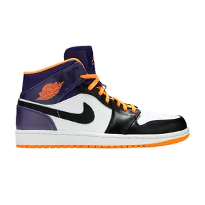 JORDAN 1 Mid 'phoenix Suns - White