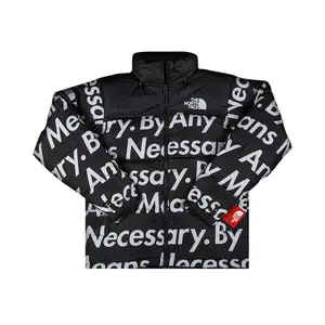 Supreme X The North Face Any Means Nuptse Jacket - Black