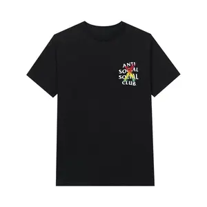 ANTI SOCIAL SOCIAL CLUB Cancelled Rainbow Tee - Black