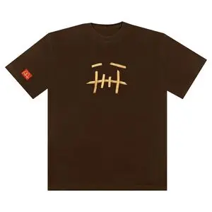 TRAVIS SCOTT X Mcdonald's Fry T-shirt Ii - Brown