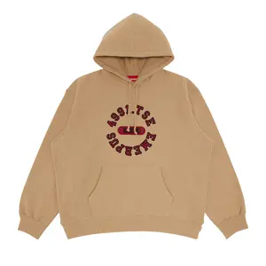 Supreme Reverse Hooded Sweatshirt - Tan