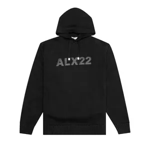 1017 Alyx 9sm Logo Knit Hooded Sweater