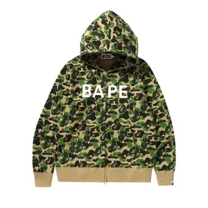 A BATHING APE Abc Camo Full Zip Hoodie