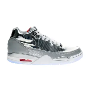 Nike Flight Squad Qs High-top Sneakers - Silver