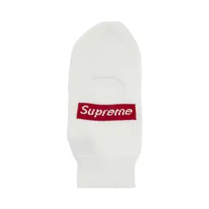 Supreme X New Era Box Logo Balaclava - White