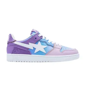 A BATHING APE Wmns Sk8 Sta #1 M1 Sneakers - Purple