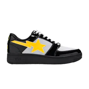 A BATHING APE Dc Comics X Bapesta Low M1 'batman - Black
