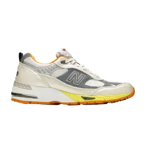 NEW BALANCE Aries X 991 Made In England Sneakers - Silver