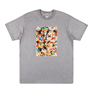 Supreme Pills Tee 'heather - Grey