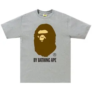 A BATHING APE By Bathing Ape Tee - Grey