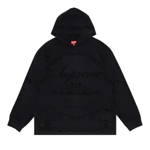 Supreme Supreme Celebré Hooded Long-Sleeve Top Black