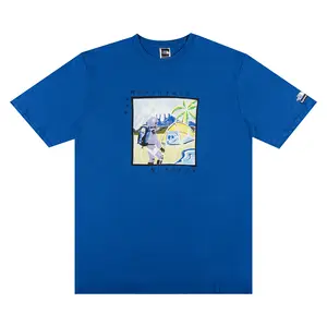 Supreme X The North Face Sketch Short-sleeve Top - Blue