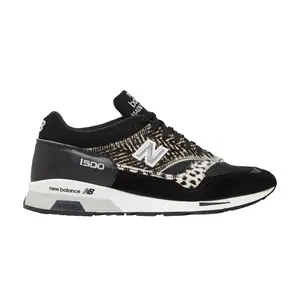 NEW BALANCE 1500 Made In England Animal Pack Zebra Sneakers - Black