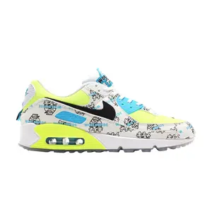 Nike Air Max 90 'worldwide Katakana Logo' Sneakers - White