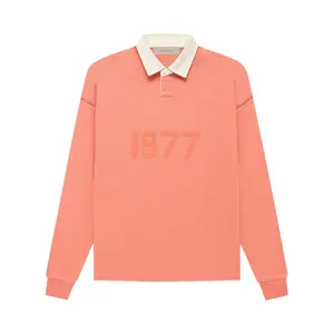 Fear Of God 1977 Henley Rugby Shirt - Orange
