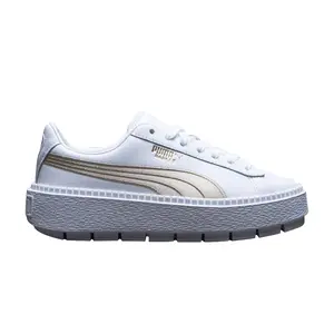 PUMA Platform Trace Varsity Sneakers - White