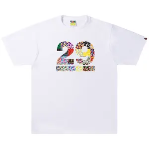 A BATHING APE 29th Anniversary Tee - White