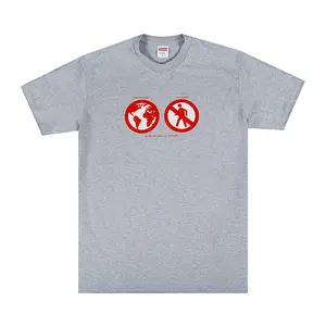 Supreme Save The Planet Tee 'heather - Grey